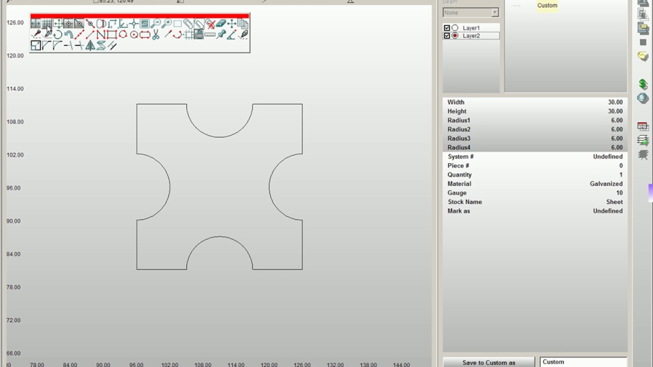 07 03 - PractiCAM - Part Editor - How to Use Toggle Grid - YouTube