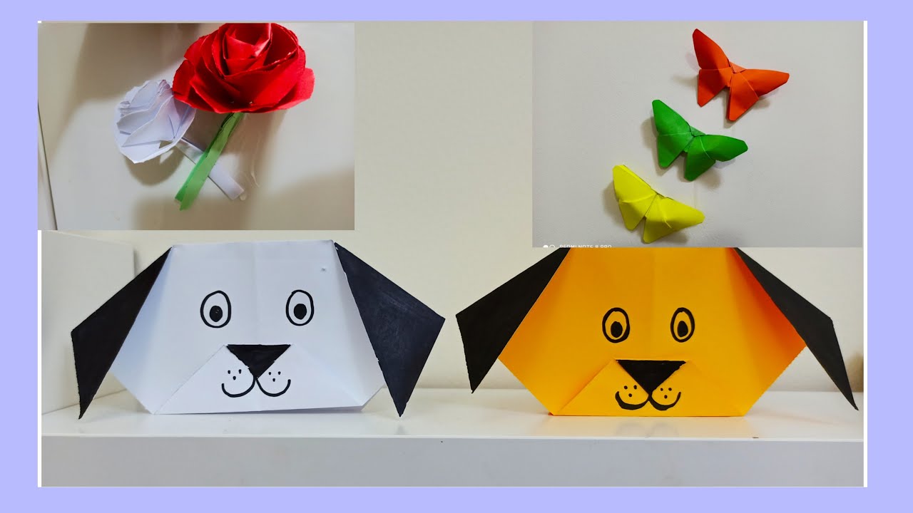 DIY ORIGAMI PAPER CRAFTS SIMPLE FOR KIDS - YouTube