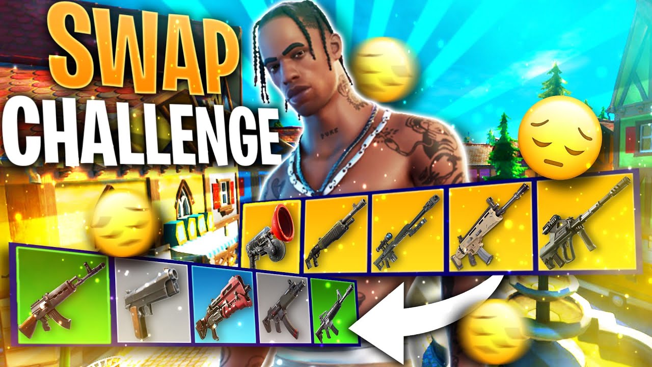 FORTNITE MI ODIA!! LA SWAP CHALLENGE PIÙ SFORTUNATA DI SEMPRE !! - YouTube
