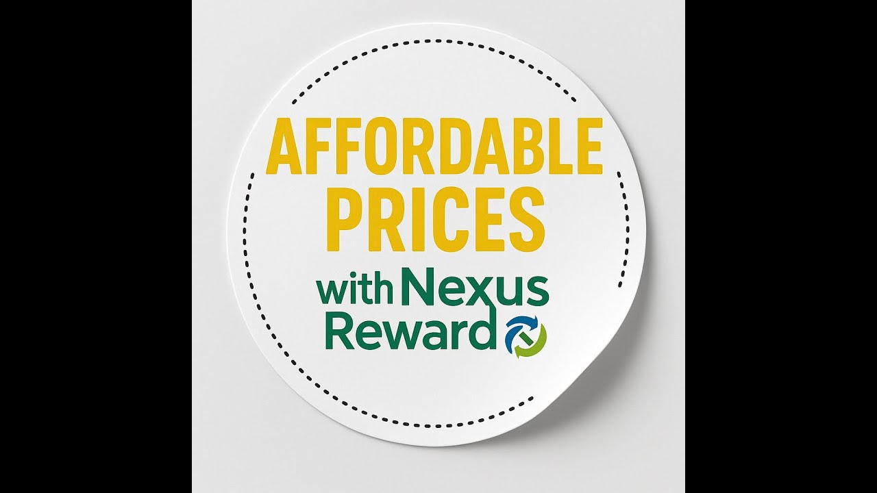 With Nexus Rewards, Reduced Prices On Your Daily Essentials! - YouTube