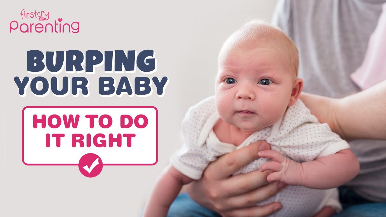 How To Burp A Baby Positions Tips And More YouTube