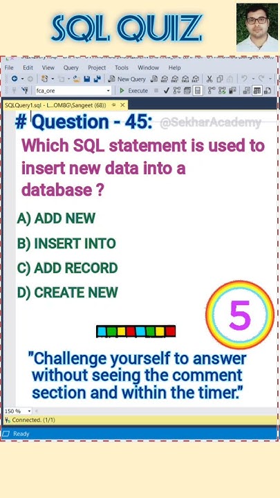 SQL Quiz 45 || #sql #mysql #coding #quiz #interview #mcq #shorts #viralvideo #reels ...