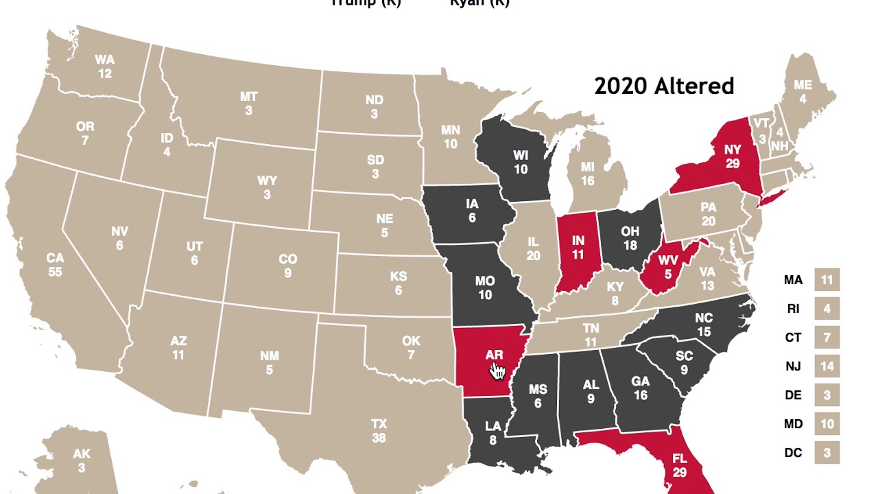 2020 Republican Primary | Paul Ryan vs Donald Trump - YouTube