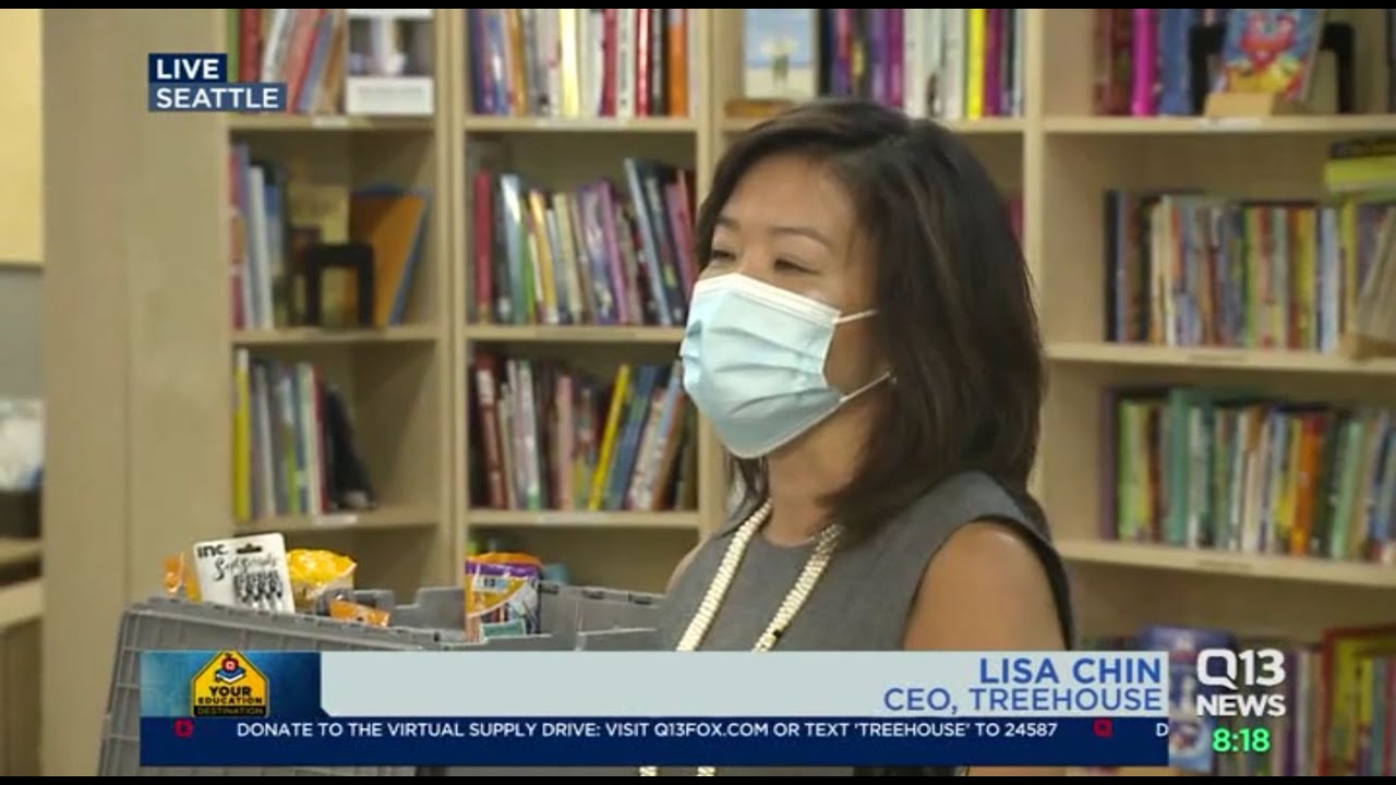 Q13 FOX Interviews Treehouse CEO Lisa Chin during Station's Virtual ...