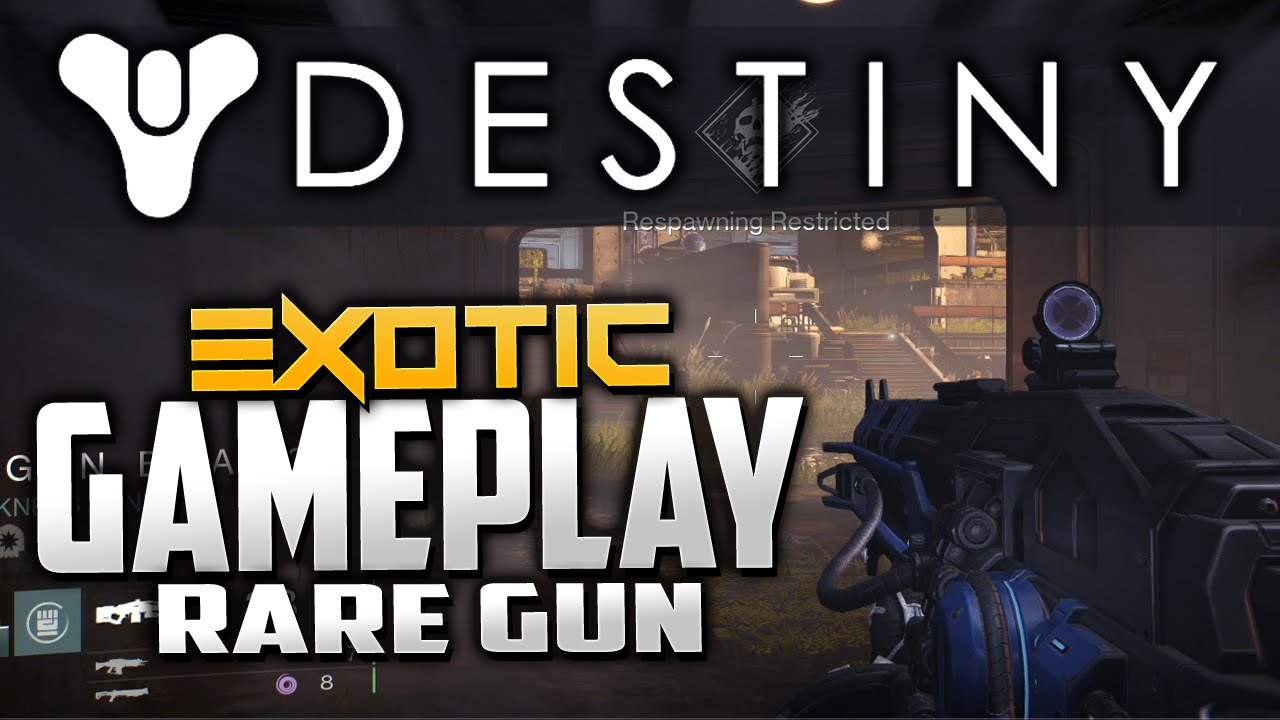 Destiny - Exotic Gold Weapon (THUNDERLORD) Machine Gun Extremely Rare ...