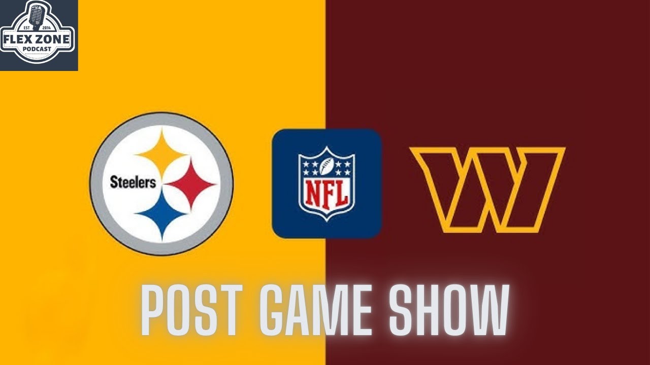 Washington Commanders vs. Pittsburgh Steelers Postgame Show! | GOOFY ...