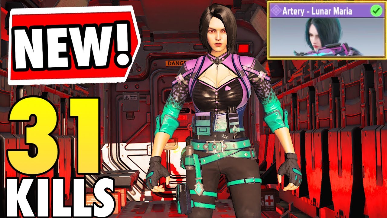 *NEW* ARTERY LUNAR MARIA GAMEPLAY IN CALL OF DUTY MOBILE BATTLE ROYALE ...