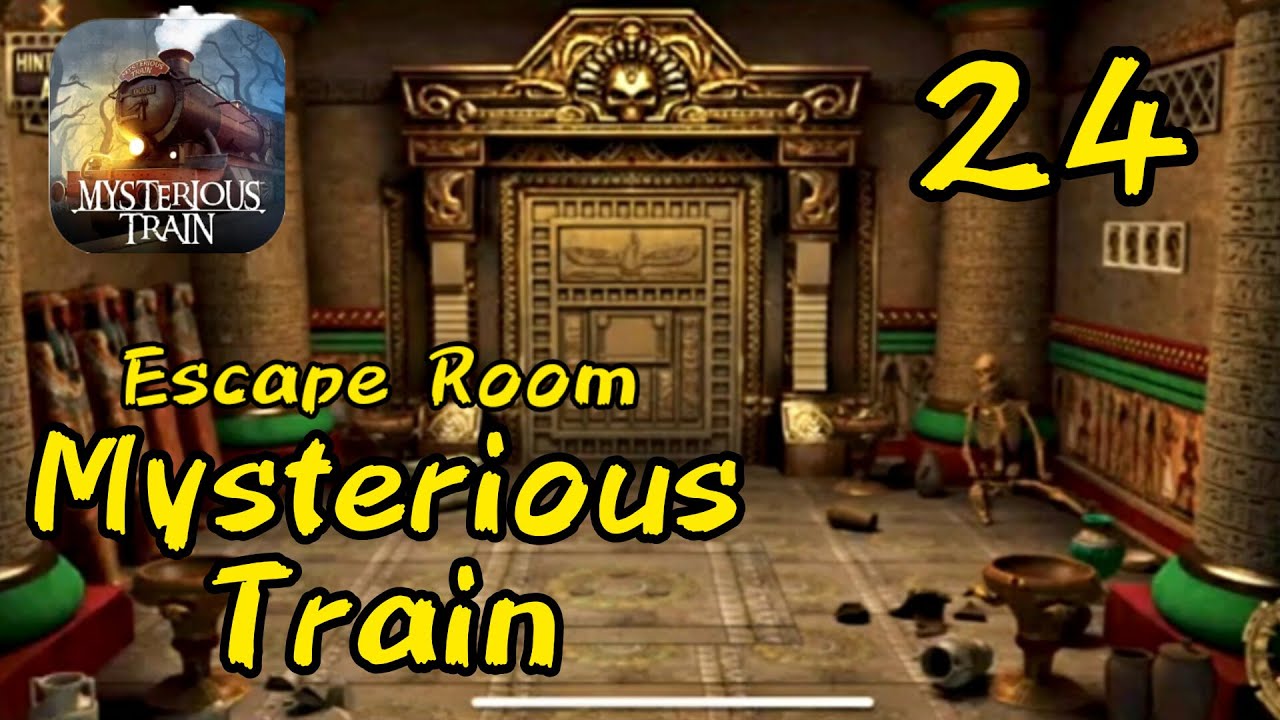 Escape Room Mysterious train Level 24 Walkthrough - YouTube