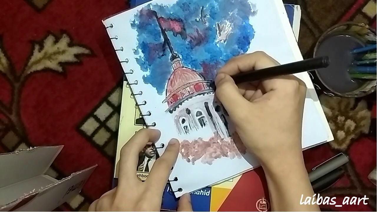 #3 BUILDING- SKY | Watercolor Tutorial - YouTube