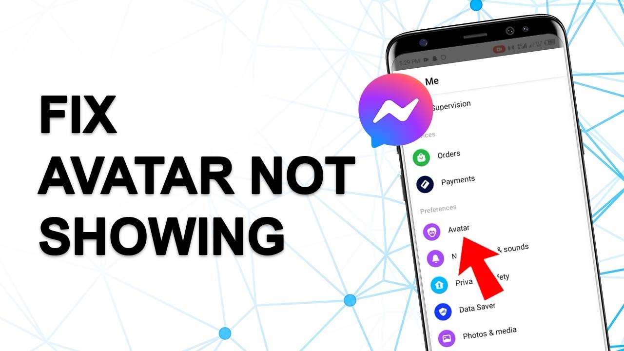 How to Fix Avatar Not Showing in Messenger - YouTube