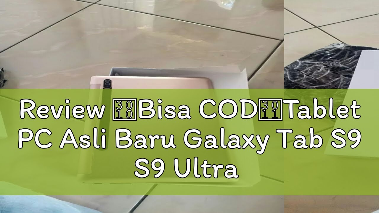 Review 【Bisa COD】Tablet PC Asli Baru Galaxy Tab S9 S9 Ultra 16GB ...
