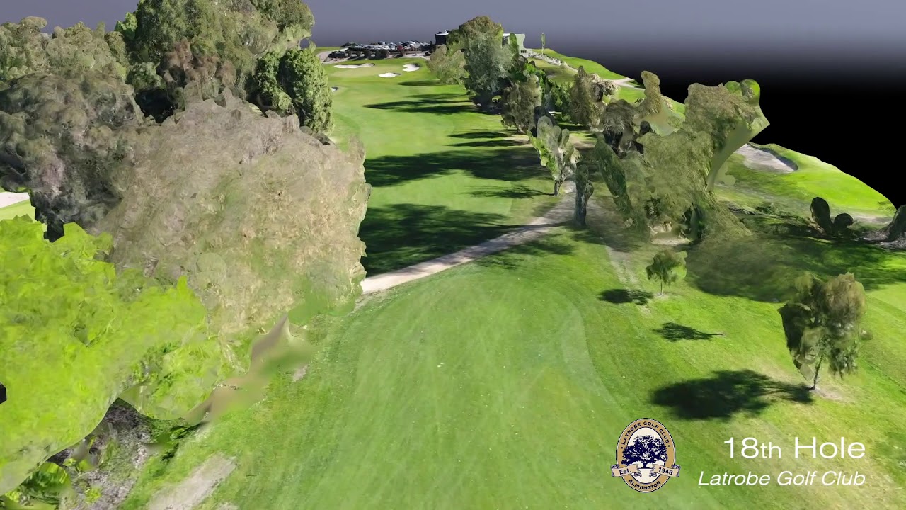 Latrobe Golf Club - 18th Hole - YouTube