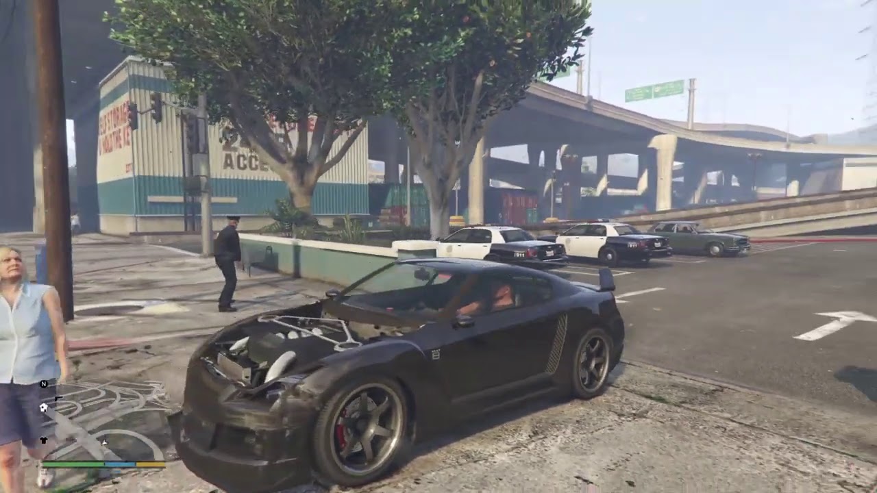 Grand Theft Auto V - LSPD 911 PRANK CALL - YouTube