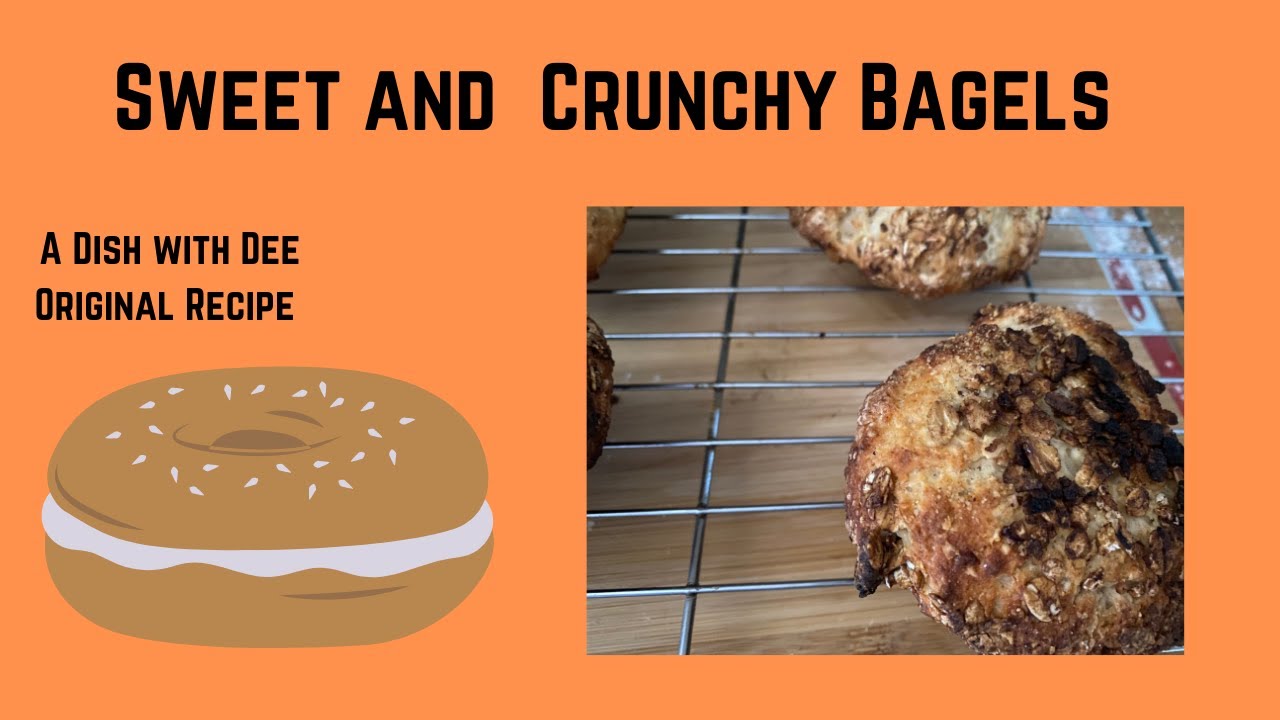 Sweet and Crunchy Bagels || Panera Bread Crunch Like Bagel | Breakfast ...