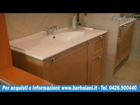Presentazione mobile per il bagno Arbi dallo stile elegante