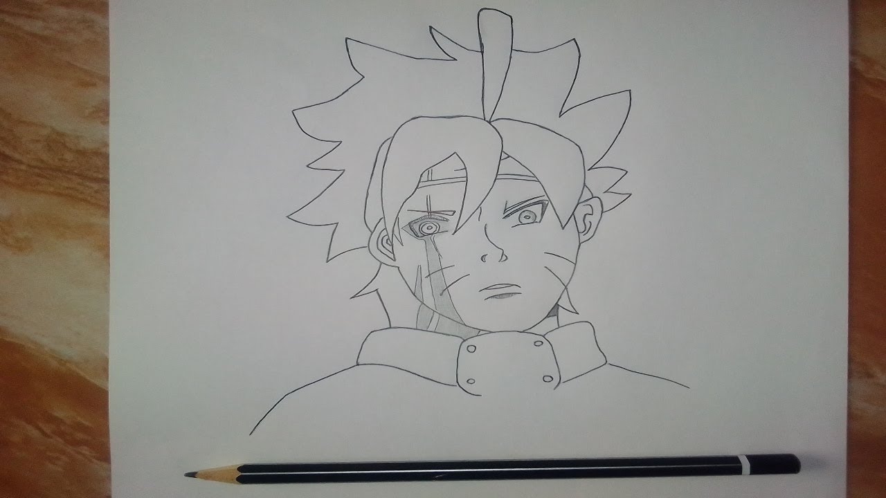 How to draw Boruto (Naruto) | Naruto Next Generations | - YouTube