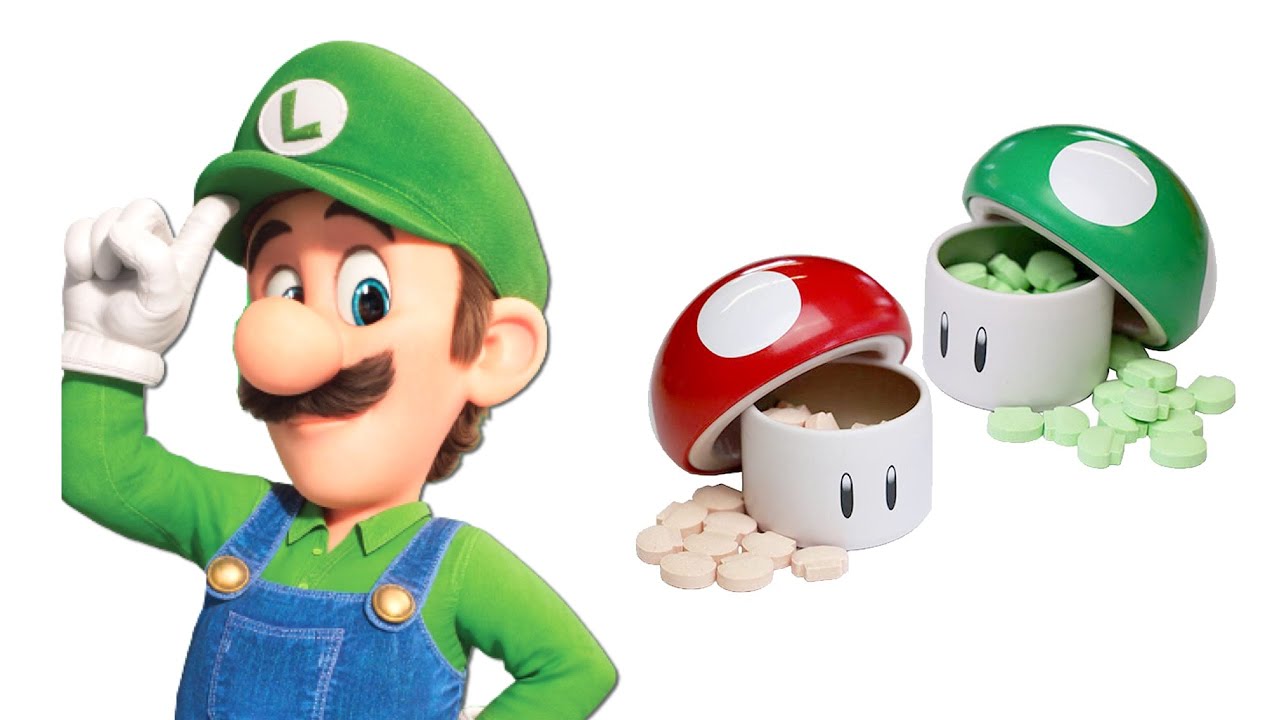 Super Mario Bros. Characters and their favorite CANDY! - YouTube