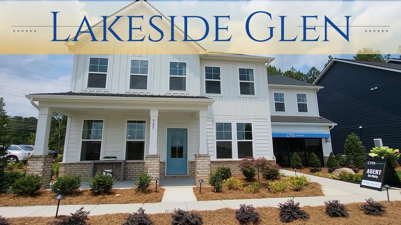Discover Lakeside Glen by DRB Homes | Next to Lake Wylie, SC | Townsend Model - YouTube
