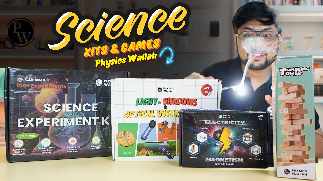 Physics Wallah : Science Games & Kits Review 👌 - YouTube