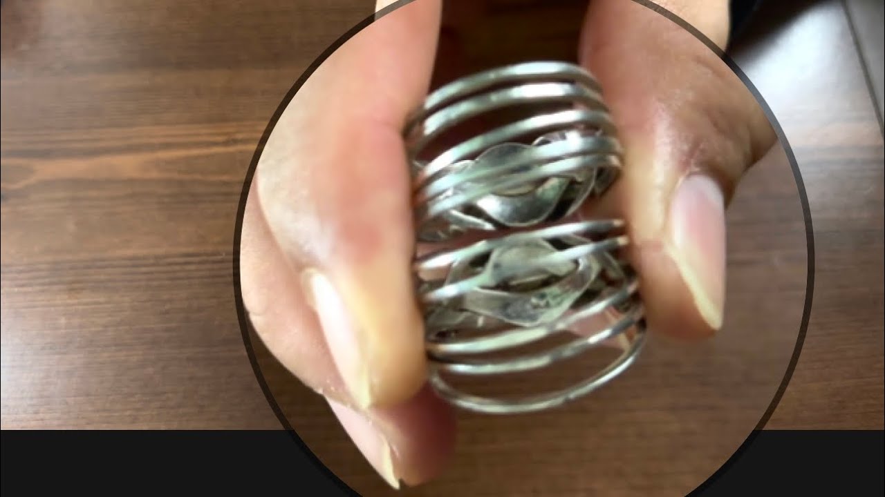 5 band puzzle ring(new vs old) new is hard because of the sharp edge ...