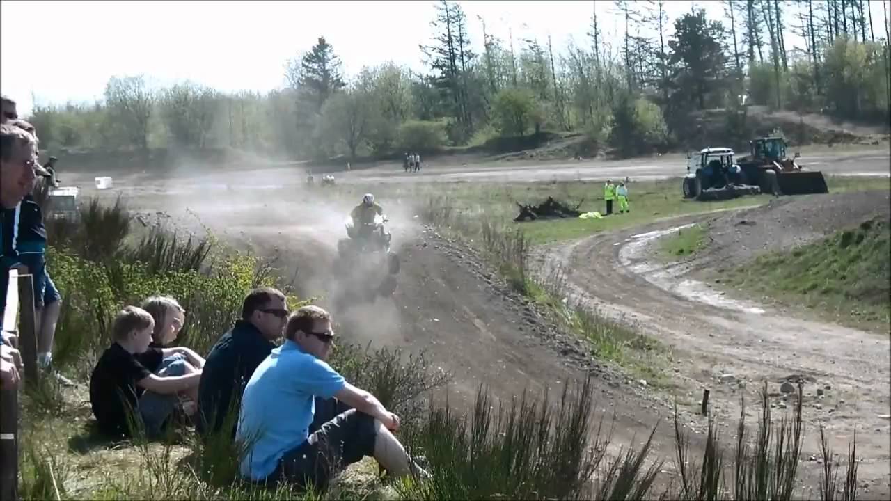 2 Afd. af Quad-Cross 450 ccm Dall Banen Svenstrup del 2 - YouTube