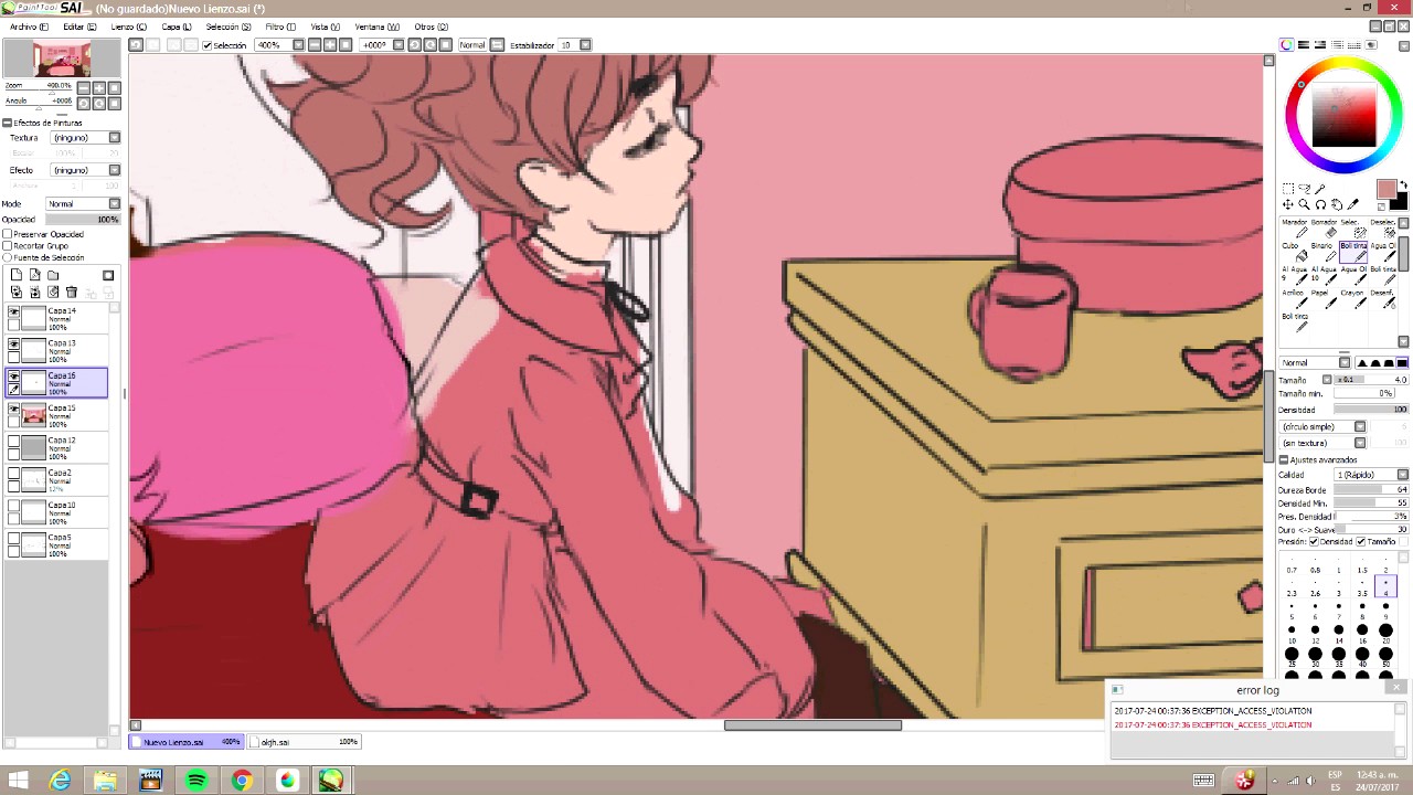 Pink Room - SpeedPaint - YouTube
