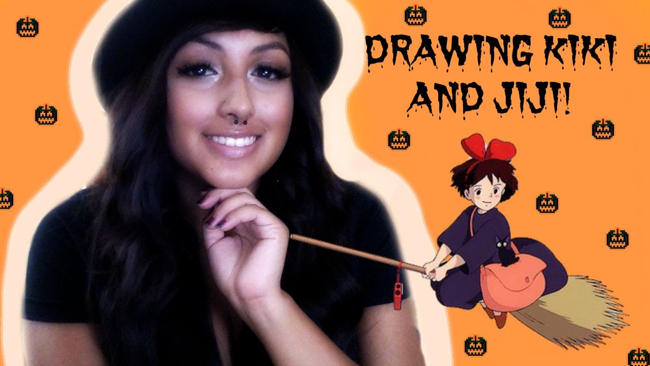 HOW I DRAW KIKI! (≧ω≦) - YouTube