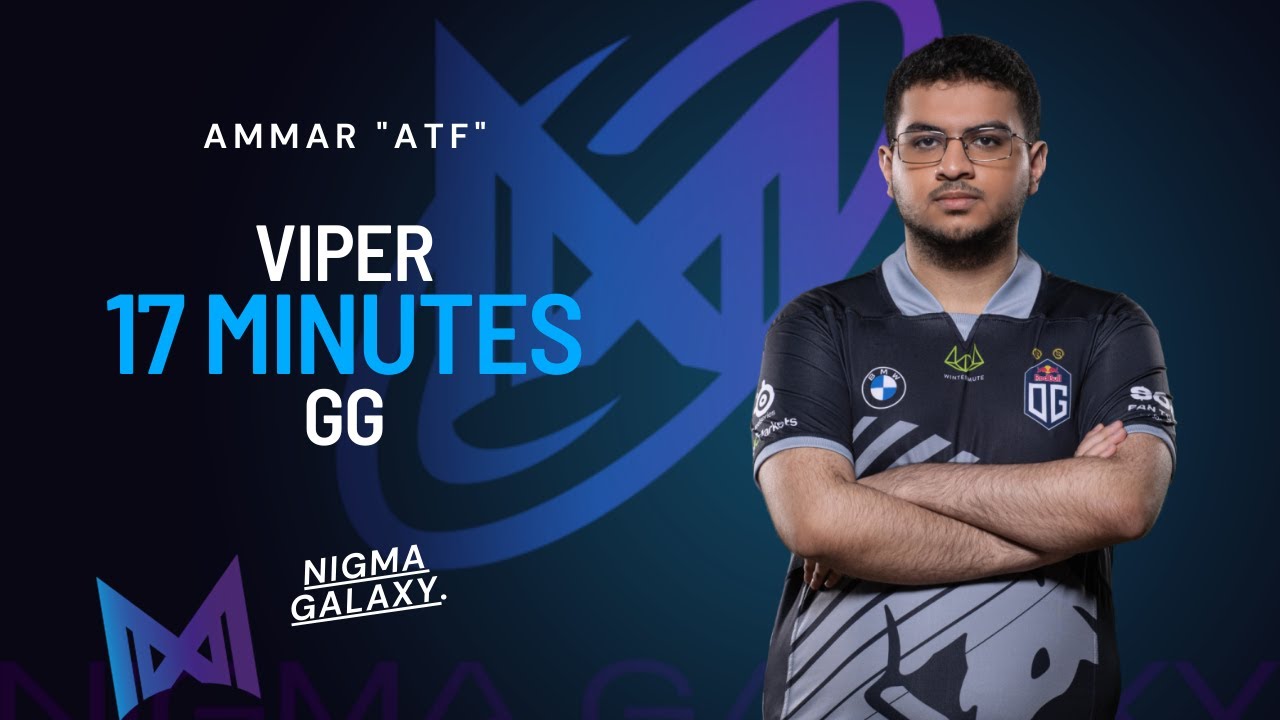 Ammar "ATF" 17 mins. GG - VIPER ( Off lane ) 7.33e - YouTube