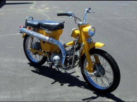 1968 Honda CT-90 Motorcycle on GovLiquidation.com - YouTube