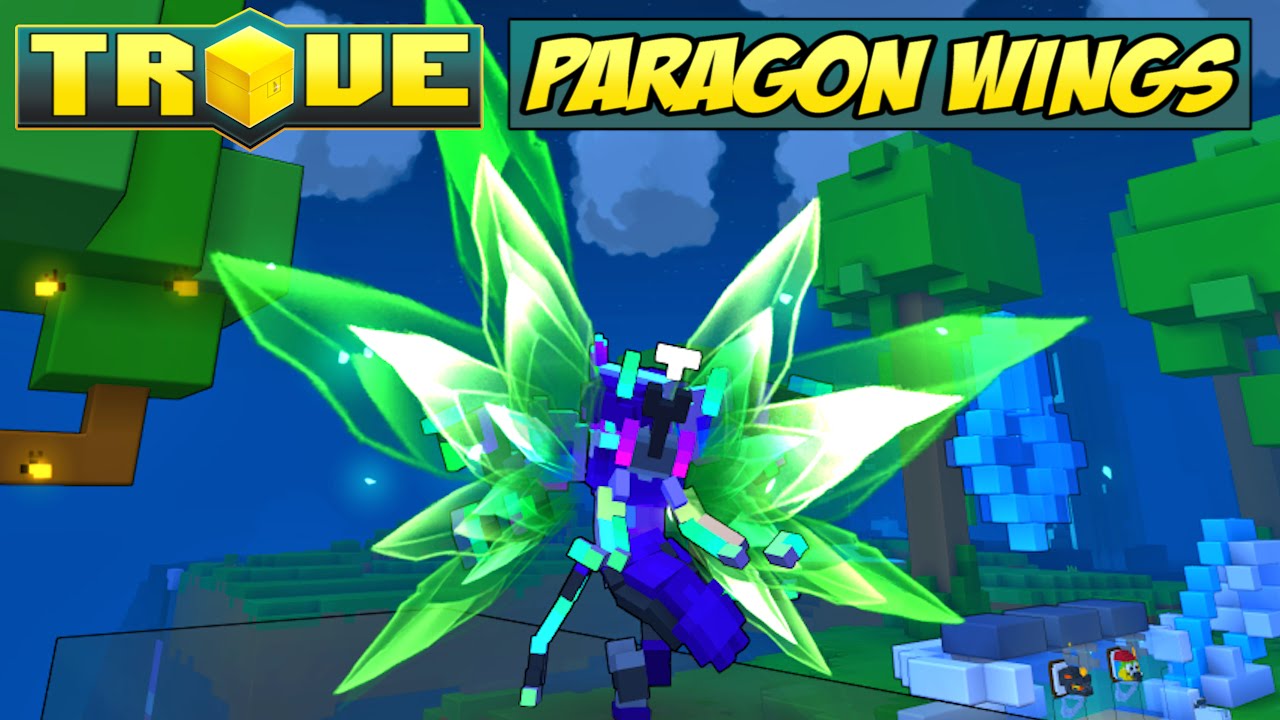 Trove Crystal Paragon Wings Preview - March 2016 - YouTube