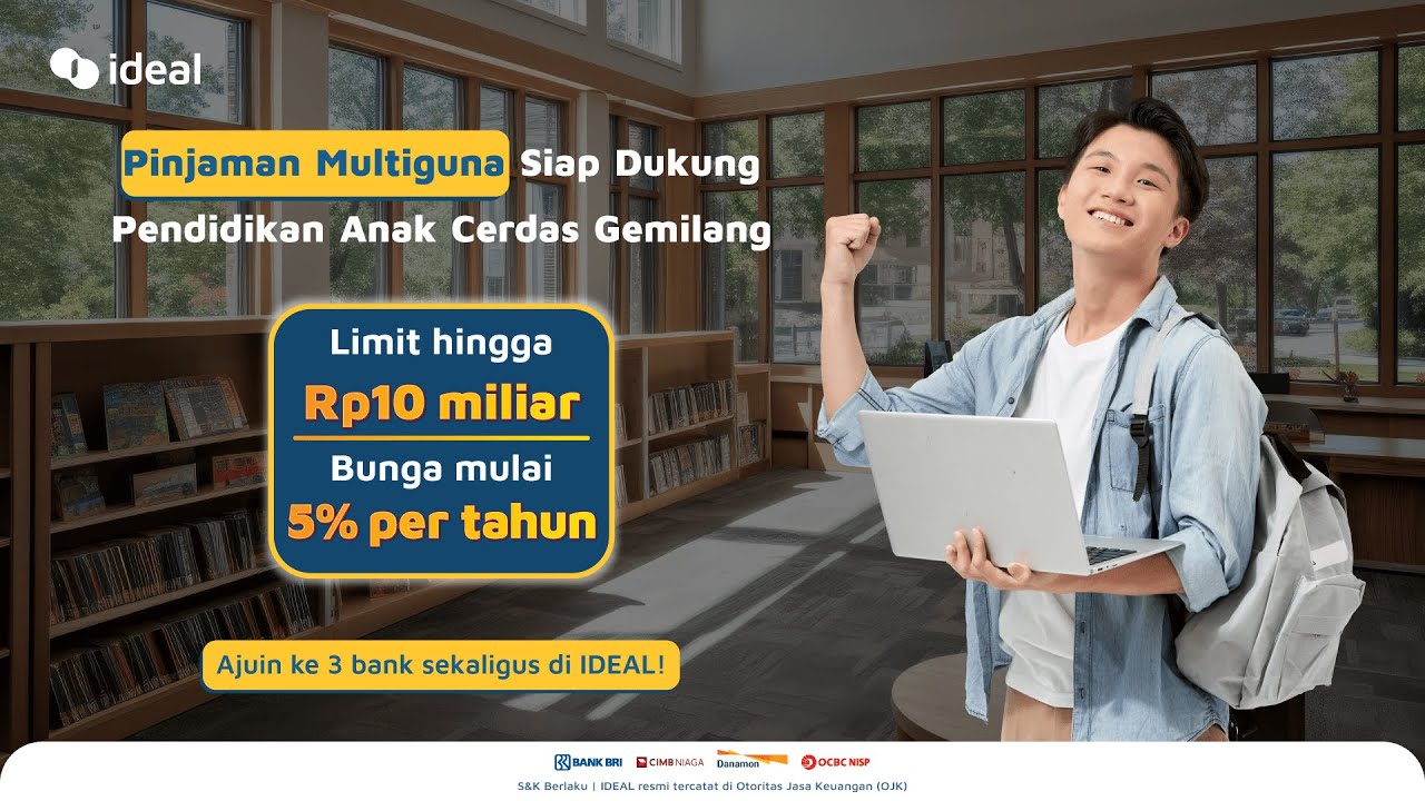Pinjaman Multiguna Siap Dukung Pendidikan Anak Cerdas Gemilang - YouTube