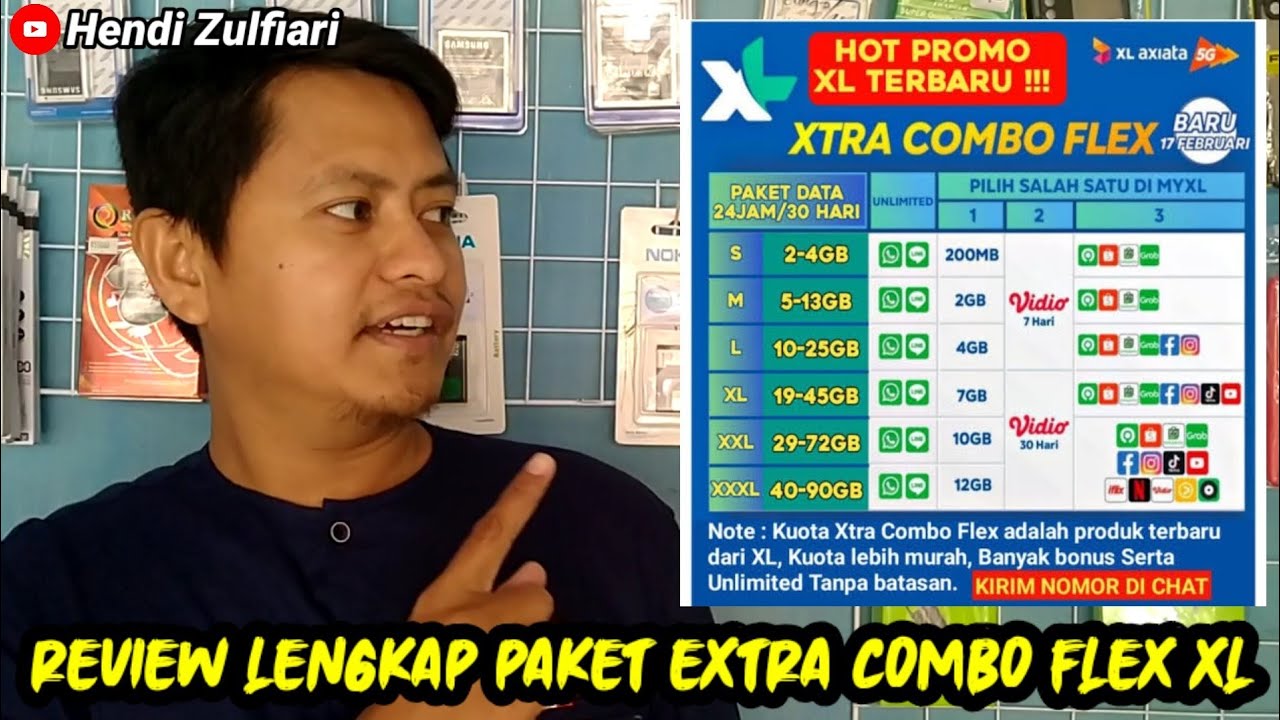 Review Lengkap Paket Extra Combo Flex XL - YouTube