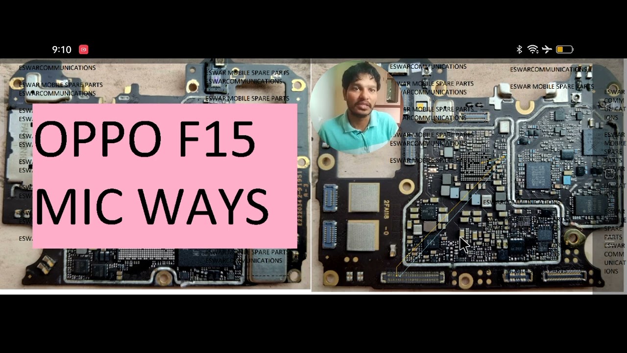 oppo f15 mic problem&oppo f15 mic not working// 100% diagran solution ...