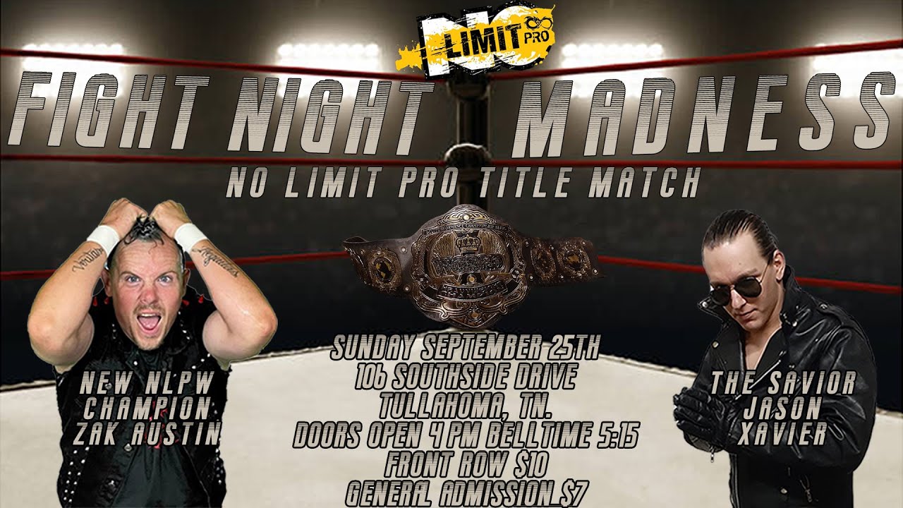 Fight Night Madness: NEW No Limit Pro Champion Zak Austin addresses his ...
