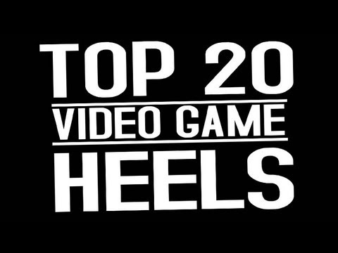 TOP 20 VIDEO GAME HEELS - YouTube