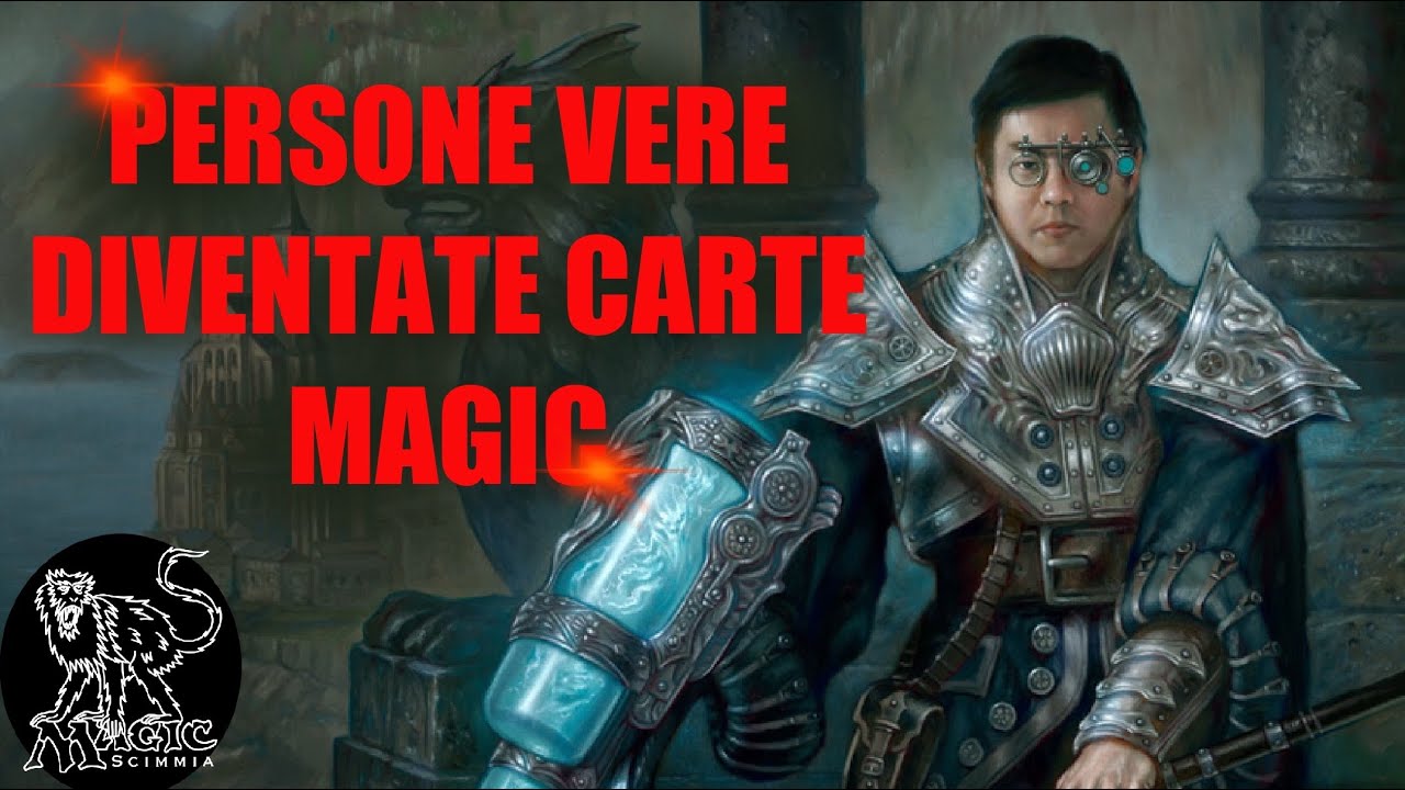 Real People in Mtg - Persone vere diventate carte Magic - Mtg Italia ...
