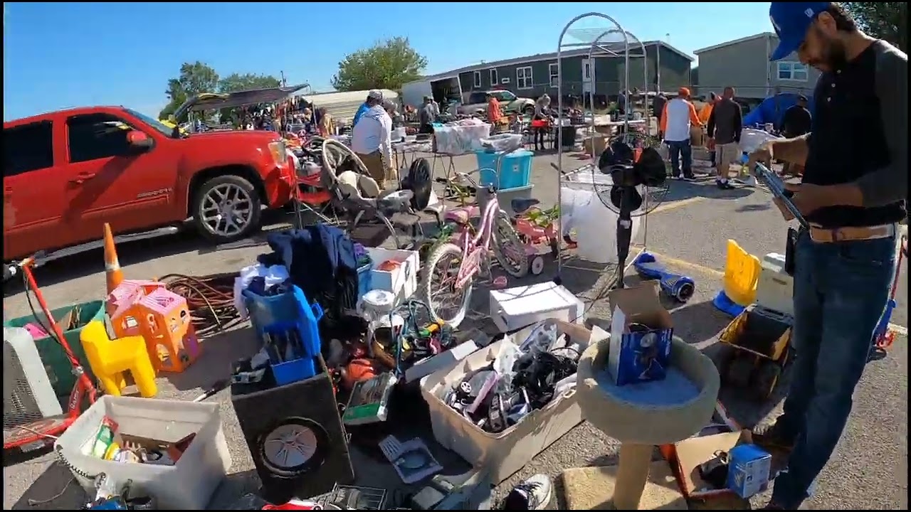 vendiendo en la pulga #32 FLEA MARKET - YouTube