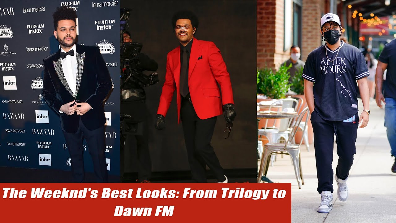 The Weeknd's Best Looks: From Trilogy to Dawn FM - YouTube