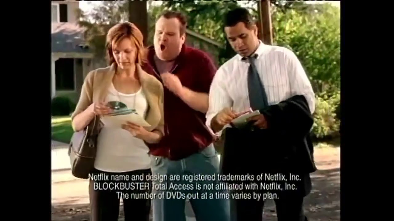 Blockbuster Total Access Vs. Netflix Commercial (2007) - YouTube