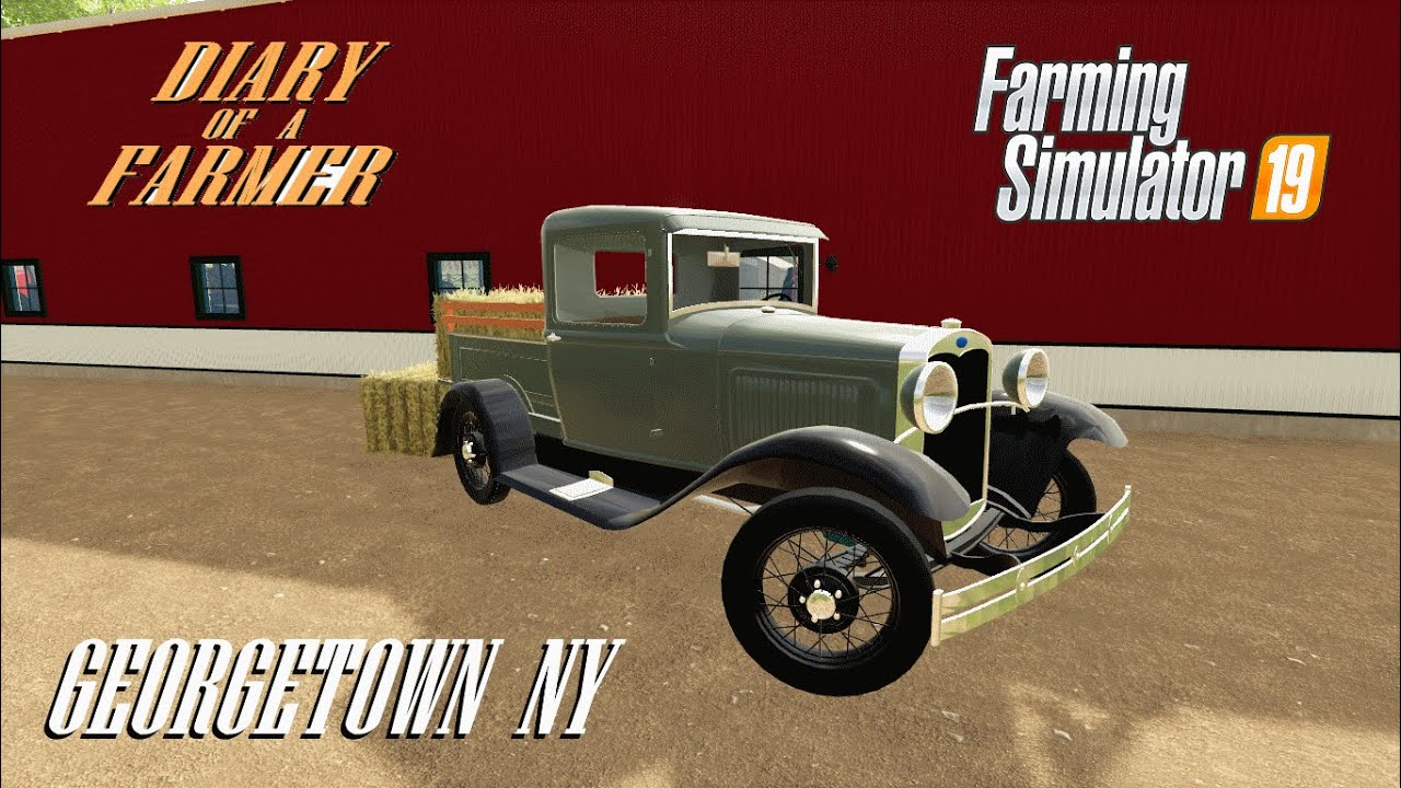 " Ahh-oooo-GAH ! ! ! " DIARY OF A FARMER " ep 9 Georgetown NY Roleplay ...
