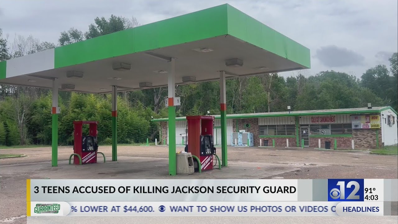 Three teens accused of killing Jackson security guard during robbery ...
