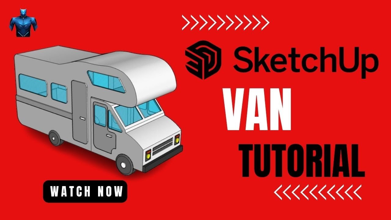 How to design a Toy Van in sketchup? -- Model 1 - YouTube