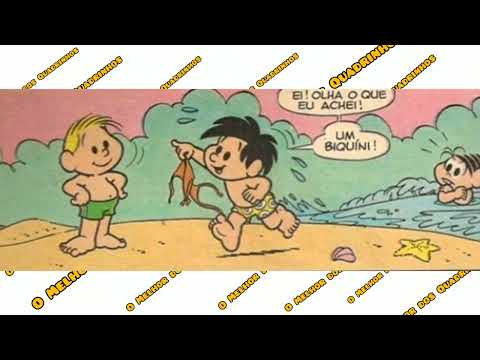 O MAR LEVOU O BIQUINI DA MÔNICA! QUADRINHOS DA TURMA DA MÔNICA