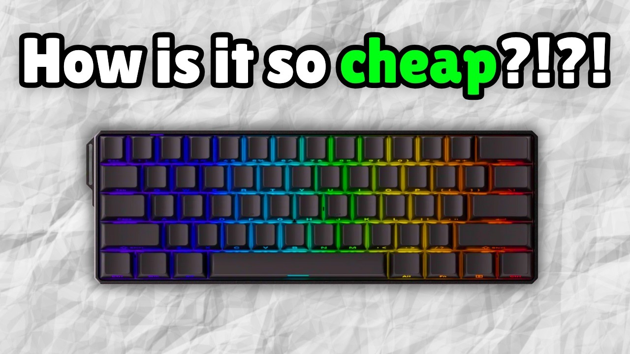 I Found The BEST Budget Hall-Effect Keyboard Of 2025 (Monsgeek Fun60 ...