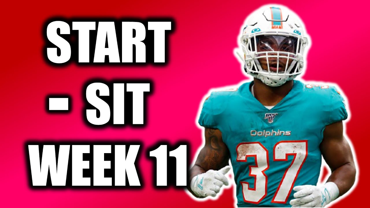 Start Sit Week 11 - Fantasy Football 2021 - YouTube