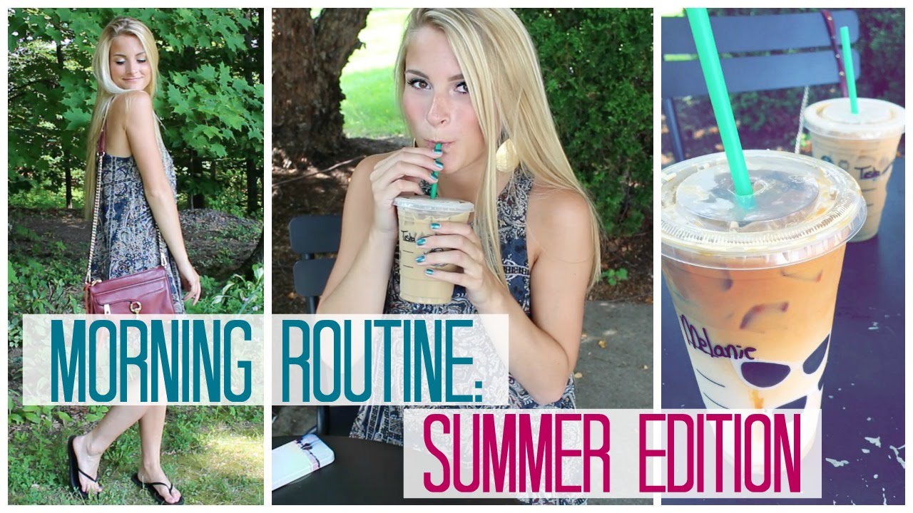 My Morning Routine Summer Edition Tasha Farsaci Youtube