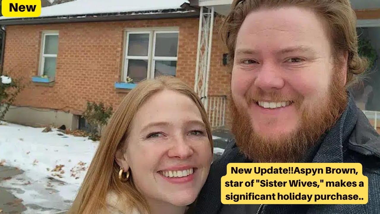 New Update!!Aspyn Brown, star of "Sister Wives," makes a significant ...