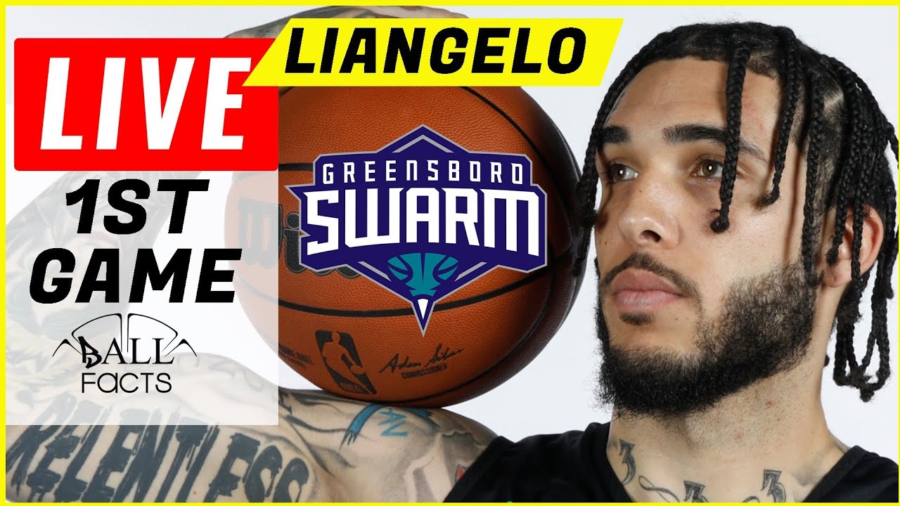 LIANGELO BALL SWARM (LIVE) G LEAGUE GAME - YouTube