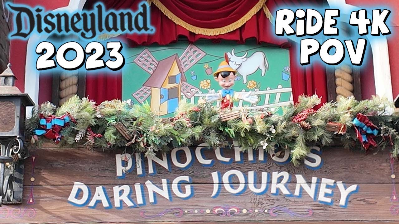 Pinocchio's Daring Journey Ride [4K - POV] | Disneyland 2023 - YouTube