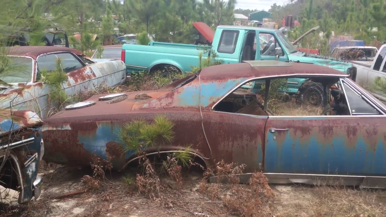 1967 Pontiac GTO in Junkyard - YouTube